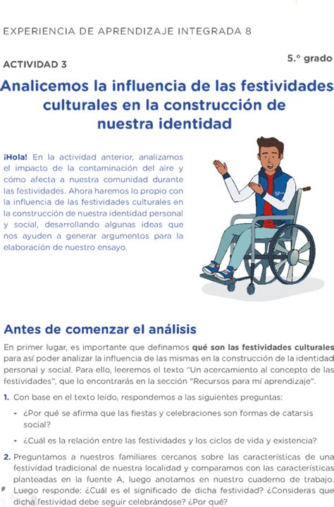 To Actividad Experiencia Dpcc Aprendo En Casa Quinto De Secundaria