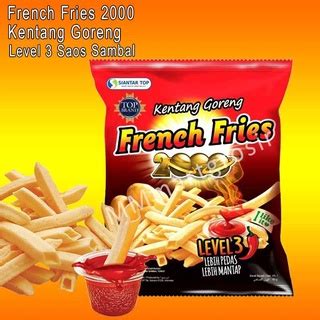 Jual French Fries 2000 Level 3 Pedas 60gr Shopee Indonesia