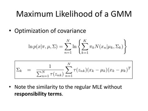 lecture 18 gaussian mixture models and expectation maximization