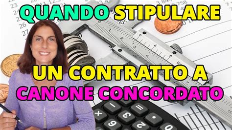 Il Contratto A Canone Concordato YouTube