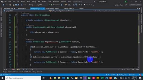 Asp Net Core RESTFUL API Authentication Registration 1 YouTube