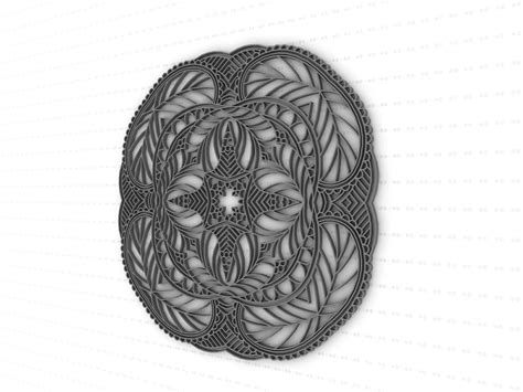 Mandala D Modell Unknown Dwg Fbx Max Obj Stl Wrl Free D