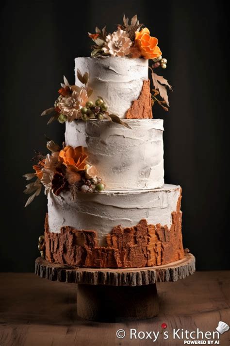 20 Rustic Wedding Cakes In Earth Tones