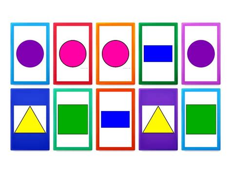 SHAPES Fichas Giratorias
