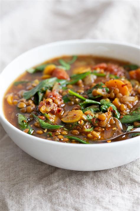 Vegan Lentil Soup Instant Pot Or Saucepan Vegan Richa