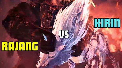 The Best Turf War In Monster Hunter World Iceborne Rajang Vs Kirin