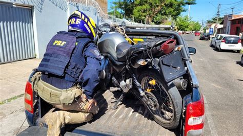 Motocicleta adulterada é apreendida pela PRF em Teresina Polícia