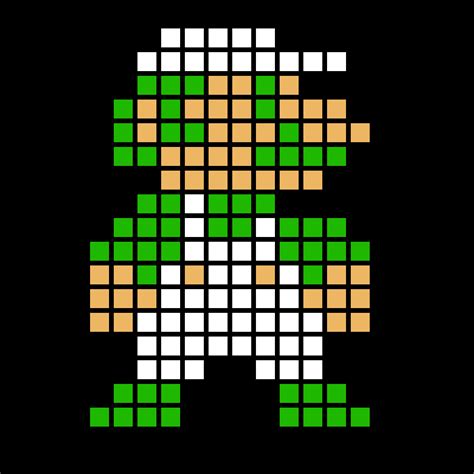 Pixilart Luigi By Soup64