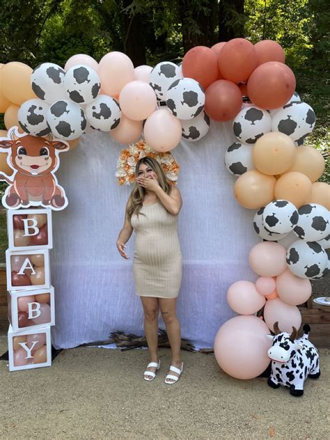 Gender Reveal Back Drop Farm Baby Shower Gender Reveal Baby Shower