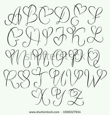 Herz Mit Schrift