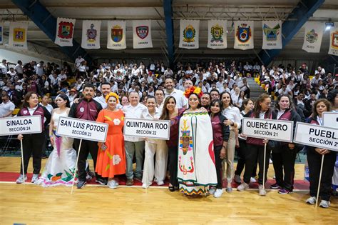 Mara Lezama Inaugura los XXI Juegos Nacionales de la Secretaría de
