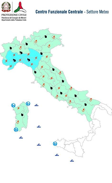 Allerta Meteo Nuovo Bollettino Della Protezione Civile Forti