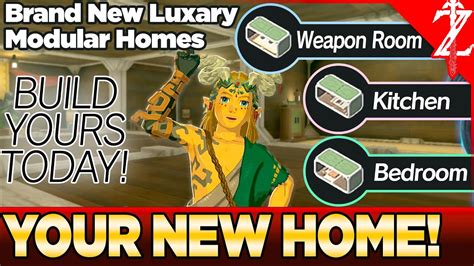 Best House Designs In Zelda Tears Of The Kingdom Totk
