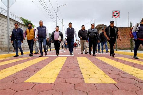 Entrega Y Arranca Obra De Adoquinamiento Mundo Tlatehui En San Rafael