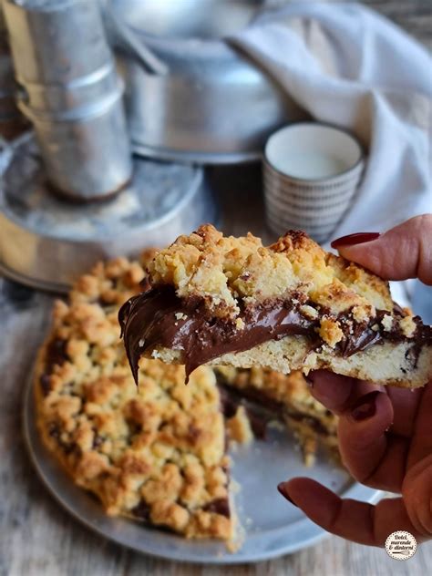 Sbriciolata Alla Nutella Cremosa Ricetta Dolce Il Ricettario Di