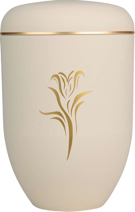 Bio Tec Urne Blume Sandbeige Bio Tec Urnen Urnen Pludra Shop