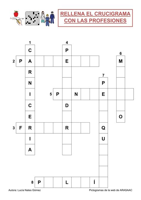 Worksheets Diagram Texts Crossword Puzzles Special Education