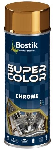 FARBA W SPRAYU LAKIER DEKORACYJNY ZŁOTY CHROM 0 4L 25 90 zł Lakiery