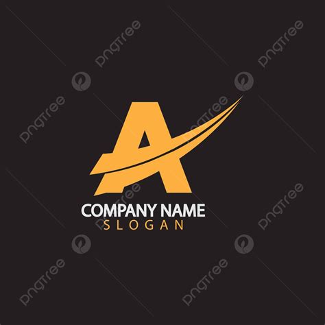 A Letter Logo Business Template Vector Icon Delta Abc Symbol Vector