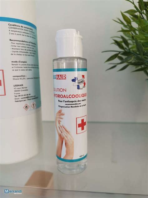 GEL HYDROALCOOLIQUE SOLUTION HYDROALCOOLIQUE Made In France