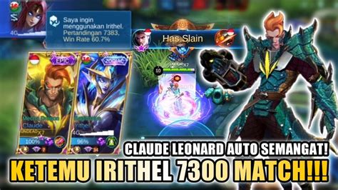 CLAUDE LEONARD SOLO RANK KETEMU TOP GLOBAL IRITHEL 7000 MATCH EH