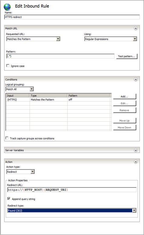 Automatic Redirect To Https For Web Applications