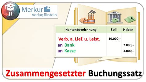 Einen Zusammengesetzten Buchungssatz Bilden YouTube
