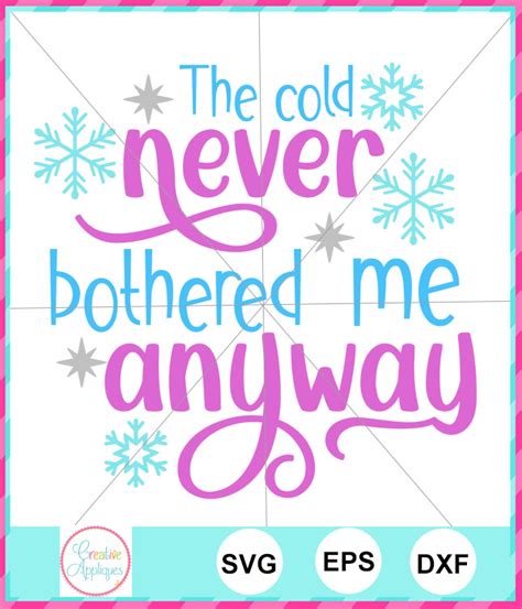 The Cold Never Bothered Me Anyway