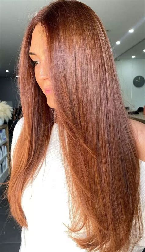 40 Copper Hair Color Ideas That Re Perfect For Fall Front Layered Red