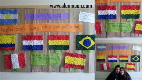 14 Ideas de Murales para el Día de la ONU Preescolar y Primaria