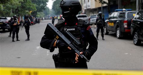 Polis Indonesia Tahan 59 Suspek Militan Berita Harian