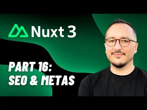 Seo Metas With Nuxt Course Part Youtube