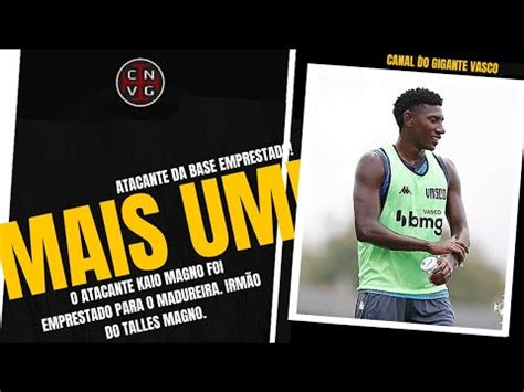 Mais Um Fora Vasco Empresta Mais Um Atacante Da Base Ltimas