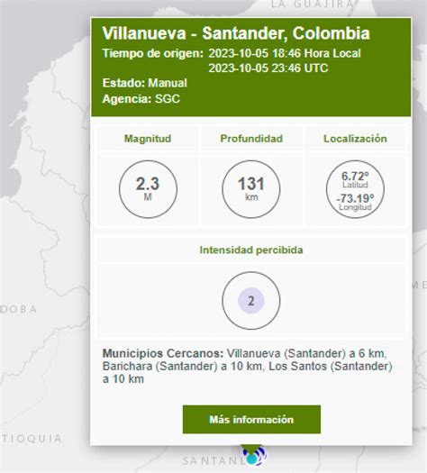 Temblor Hoy Jueves De Octubre De Cu Nto Fue El Ltimo Sismo En