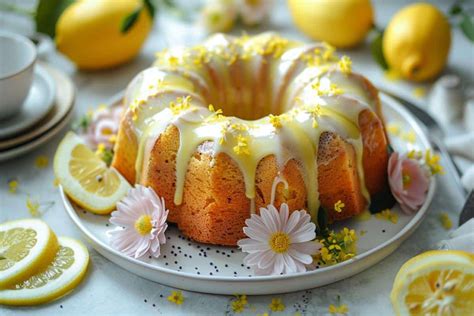 Gâteau Bundt Citron Pavot pour Pâques Recette Facile et Rapide