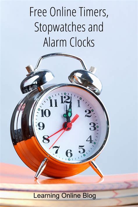 Free Online Timers Stopwatches And Alarm Clocks Homeschool