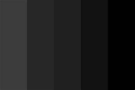Windows Darkmode Greytones Color Palette