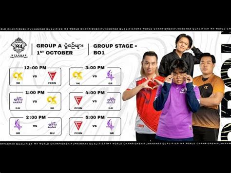 M4 Myanmar Qualifier MLBB YouTube