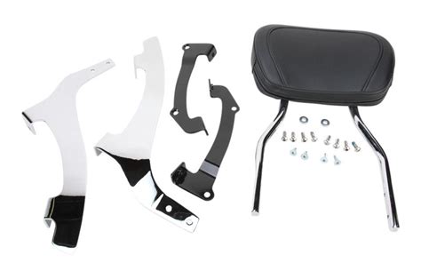 Respaldo De Asiento Cobra Tall Round Cromado Honda Vt Cr Abs