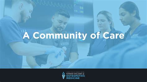 A Community Of Care The Kansas College Of Osteopathic Medicine Youtube