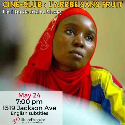 Alliance Francaise de la Nouvelle Orleans Ciné Club Film Screenings