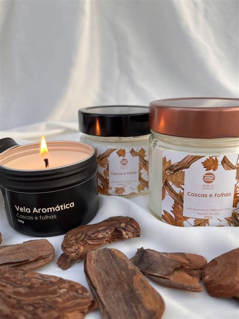 Vela Aromática Cascas e Folhas 180g
