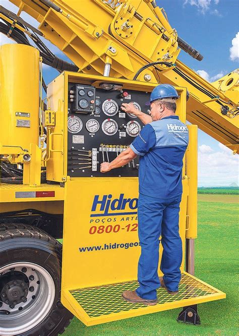 Equipamentos para Perfuração e Manutenção de Poço Artesiano Hidrogeo