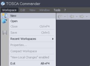 Create And Manage Workspaces In Tricentis TOSCA Automation Tool