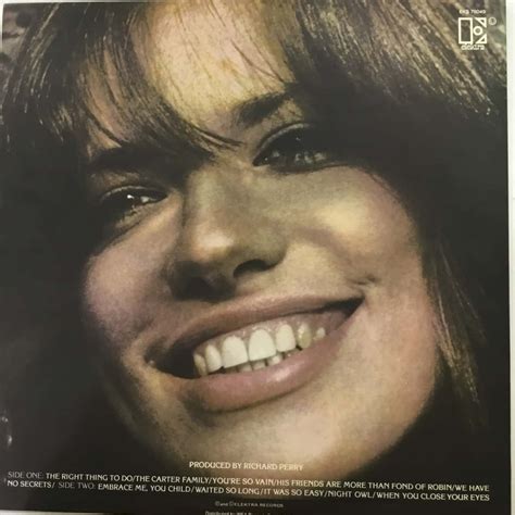 Carly Simon No Secrets Vinyl