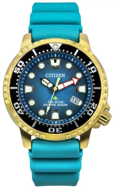 Citizen Promaster Turquoise Dial Eco Drive M Men S Watch Bn X