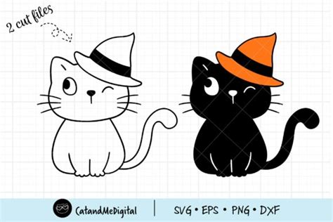 Ghost Cat Svg Graphic By CatAndMe Creative Fabrica