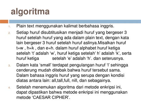 metode enkripsi caesar cipher