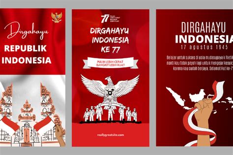 Cara Bikin Ucapan Kata Kata HUT RI Ke 77 Peringatan Kemerdekaan