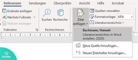 Literaturverzeichnis Word Einfach Und Korrekt Erstellen